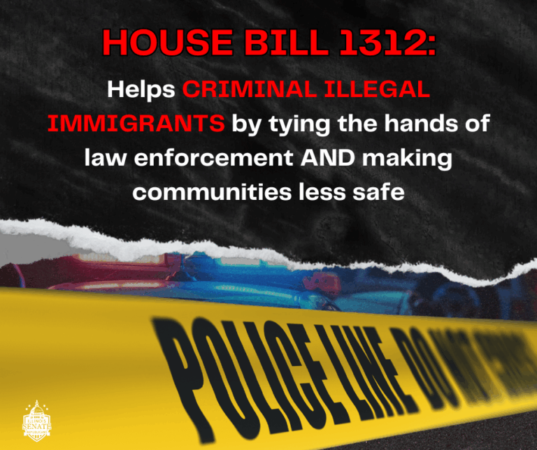 Senator Balkema’s Statement on Recent Anti-ICE Legislation - Chris Balkema
